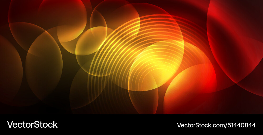 Neon magic light design Royalty Free Vector Image