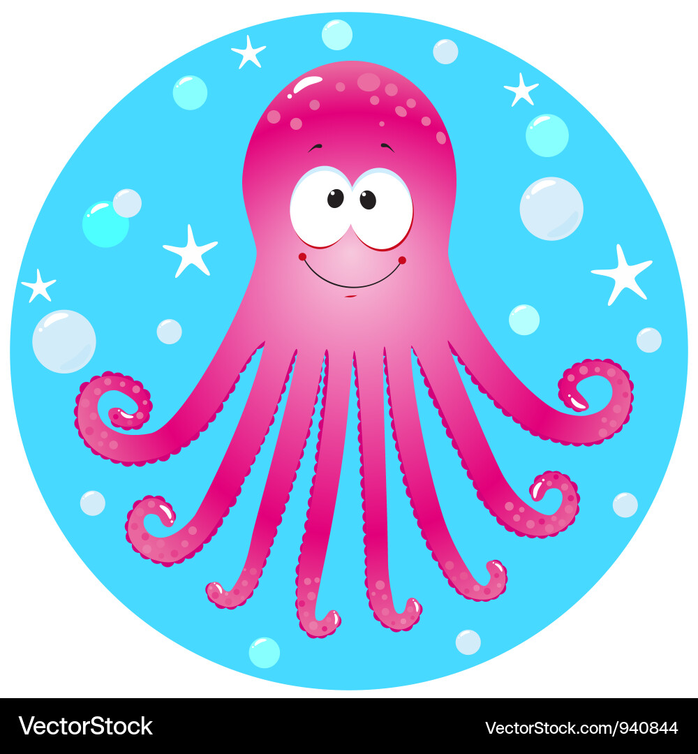 Octopus Royalty Free Vector Image - VectorStock