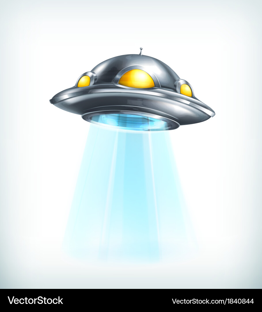Ufo icon Royalty Free Vector Image - VectorStock