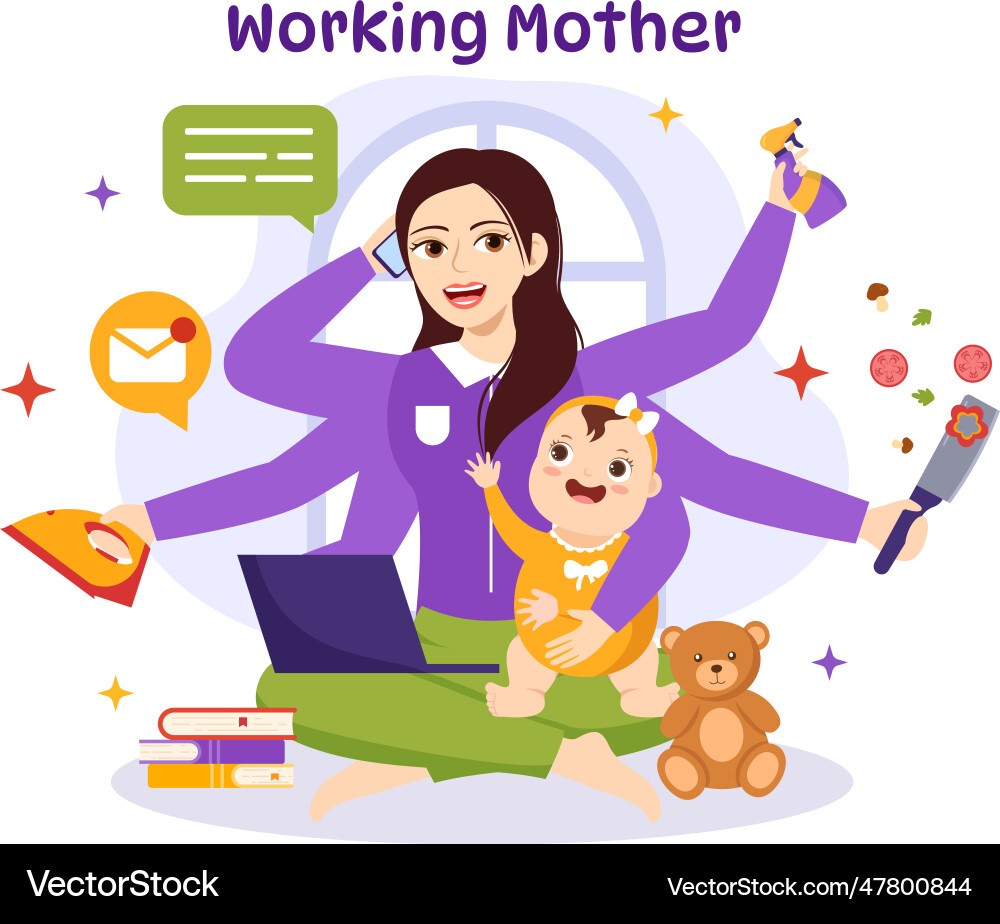 Working Mother Clipart