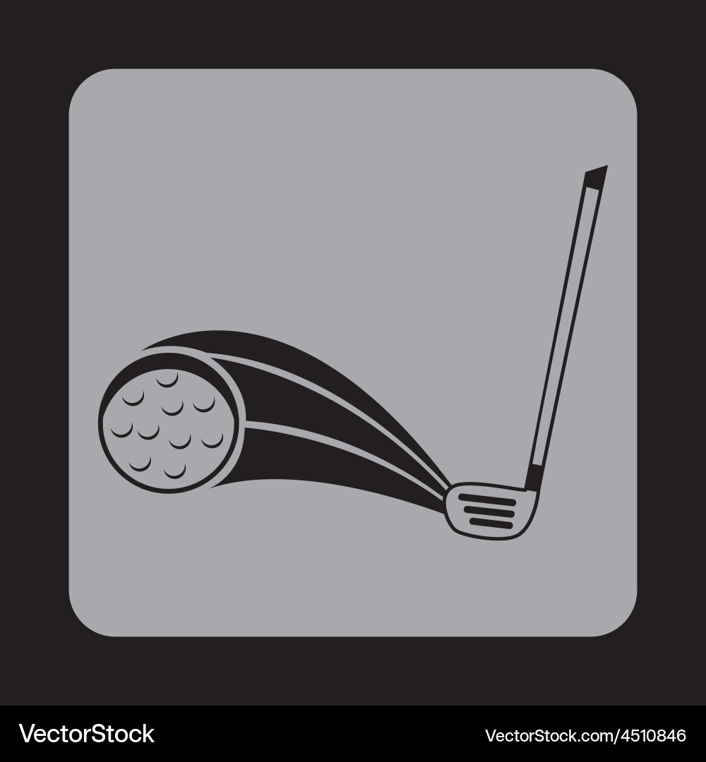 Golf club Royalty Free Vector Image - VectorStock