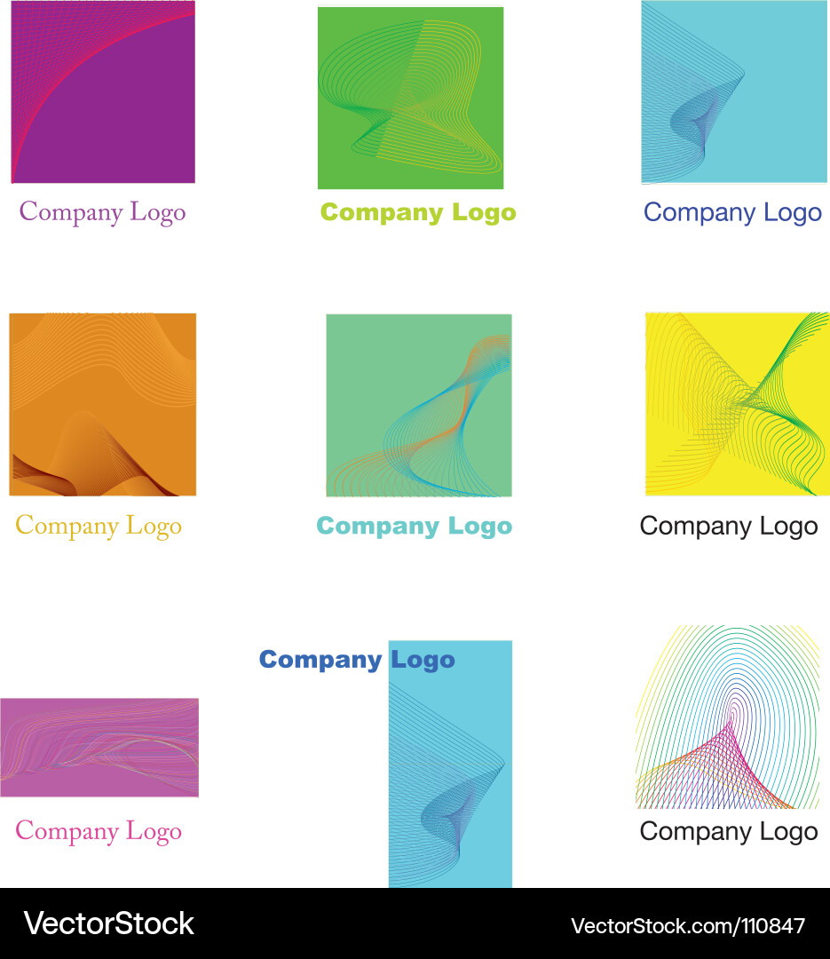 Company logo Royalty Free Vector Image - VectorStock