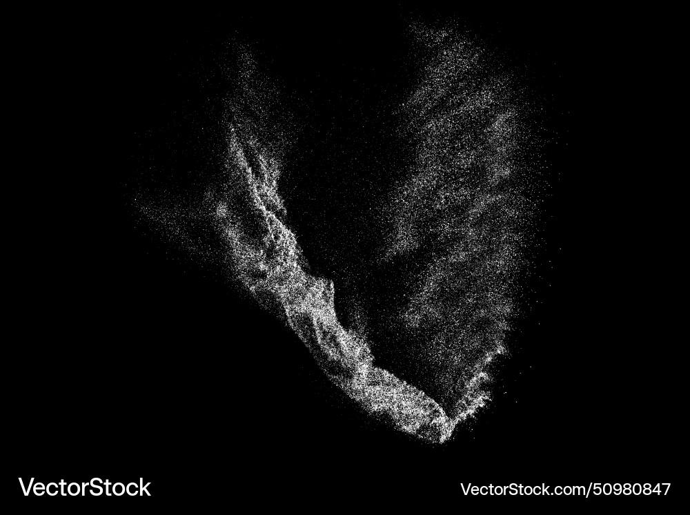 White splash texture overlay Royalty Free Vector Image