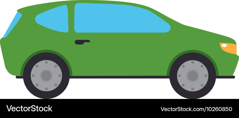 Car vehicle side Royalty Free Vector Image - VectorStock