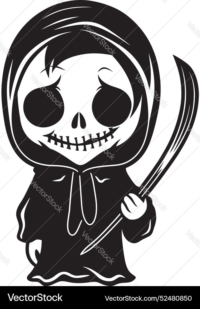 Lovable lurker charming cartoon ripper petite Vector Image