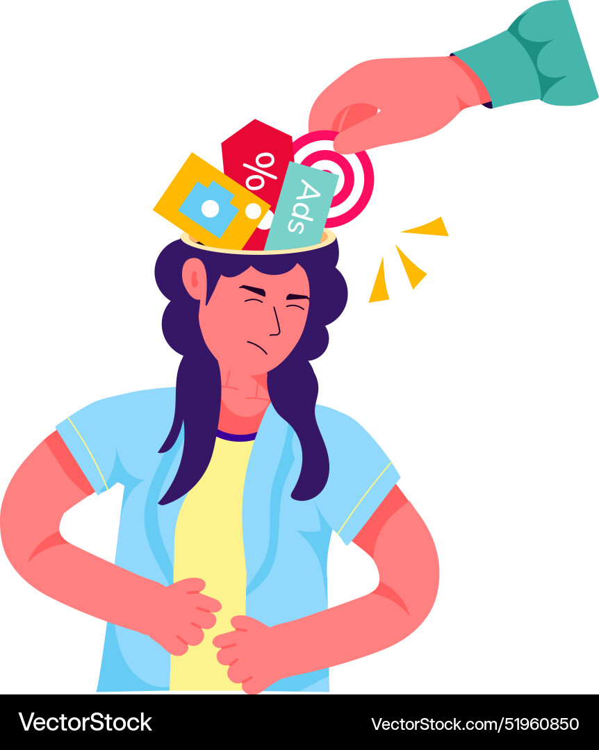 Sales pressure Royalty Free Vector Image - VectorStock