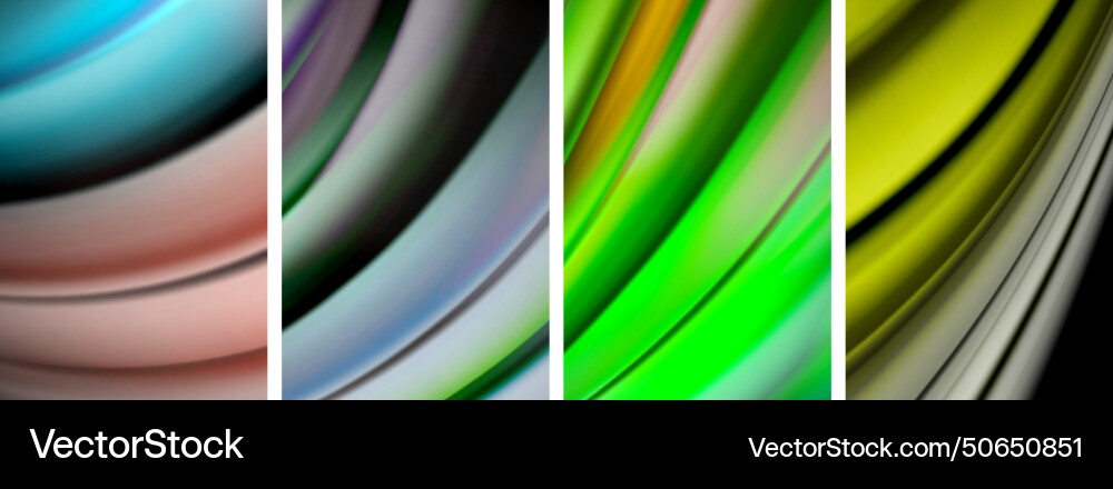 Blurred color line backgrounds Royalty Free Vector Image