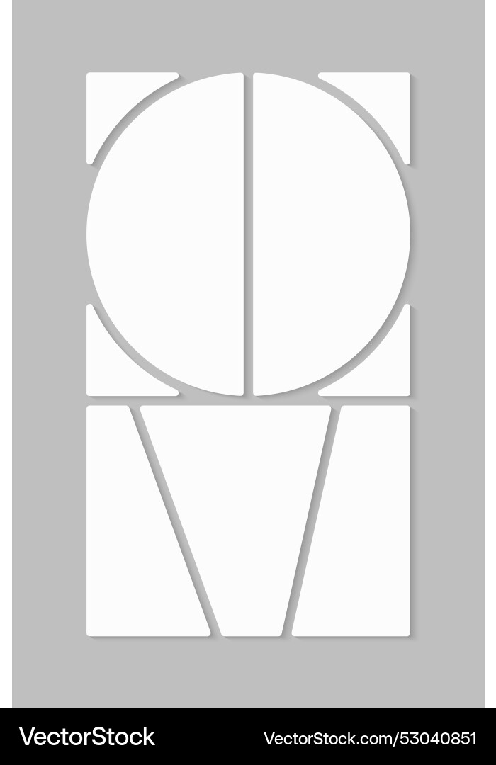Template collage of five frames images photos – Royalty-Free Vector ...