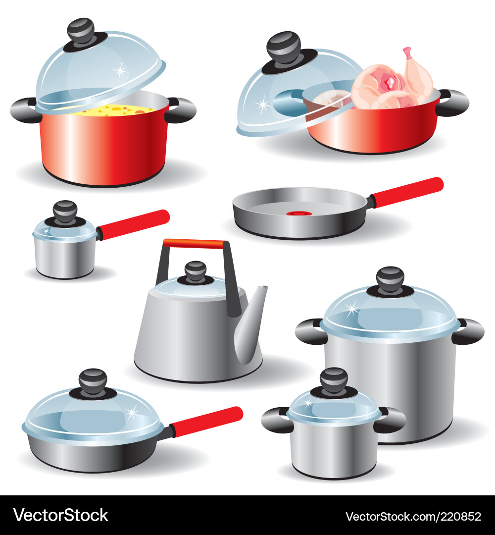 Kitchenware Royalty Free Vector Image - VectorStock