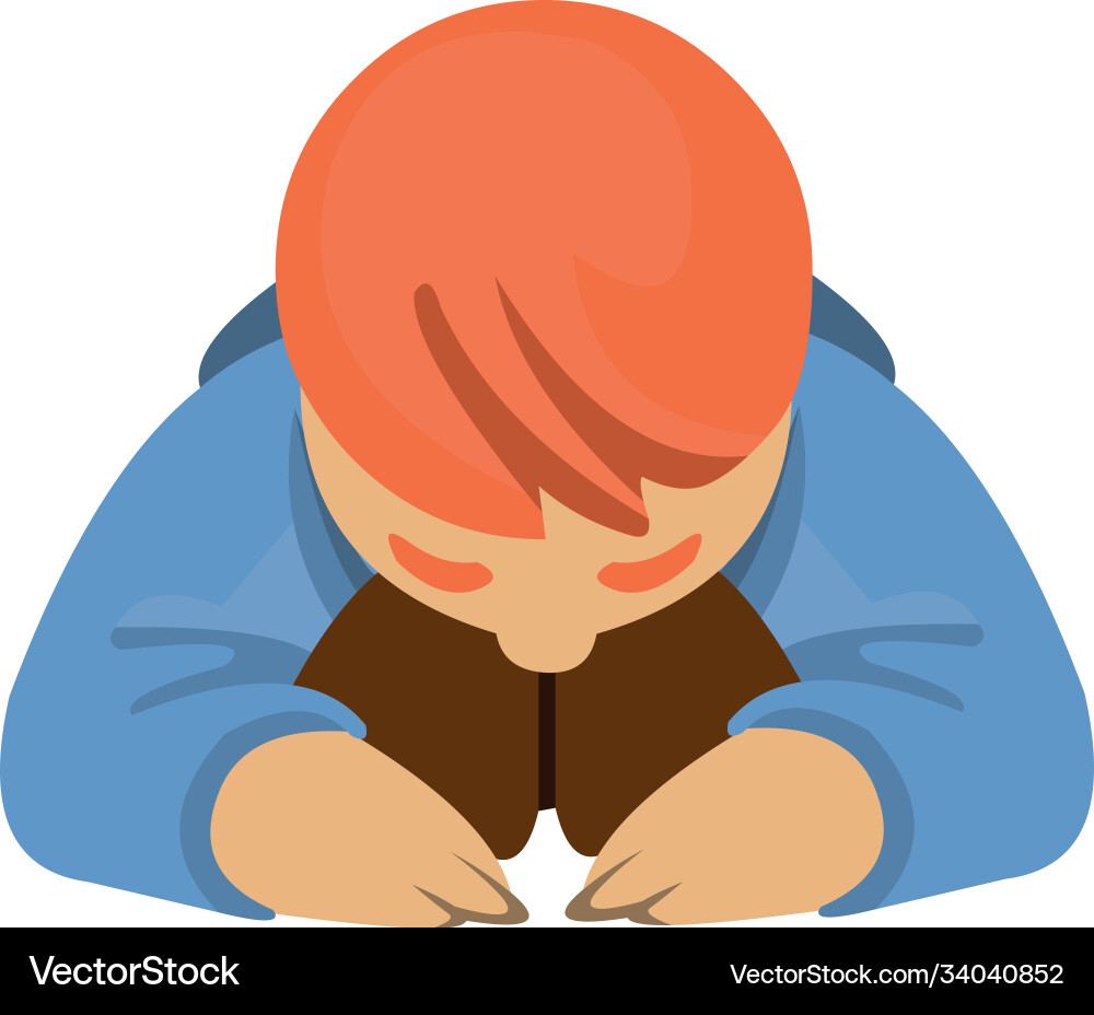 Praying Royalty Free Vector Image - VectorStock