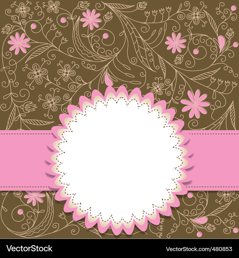 Girl template Royalty Free Vector Image - VectorStock