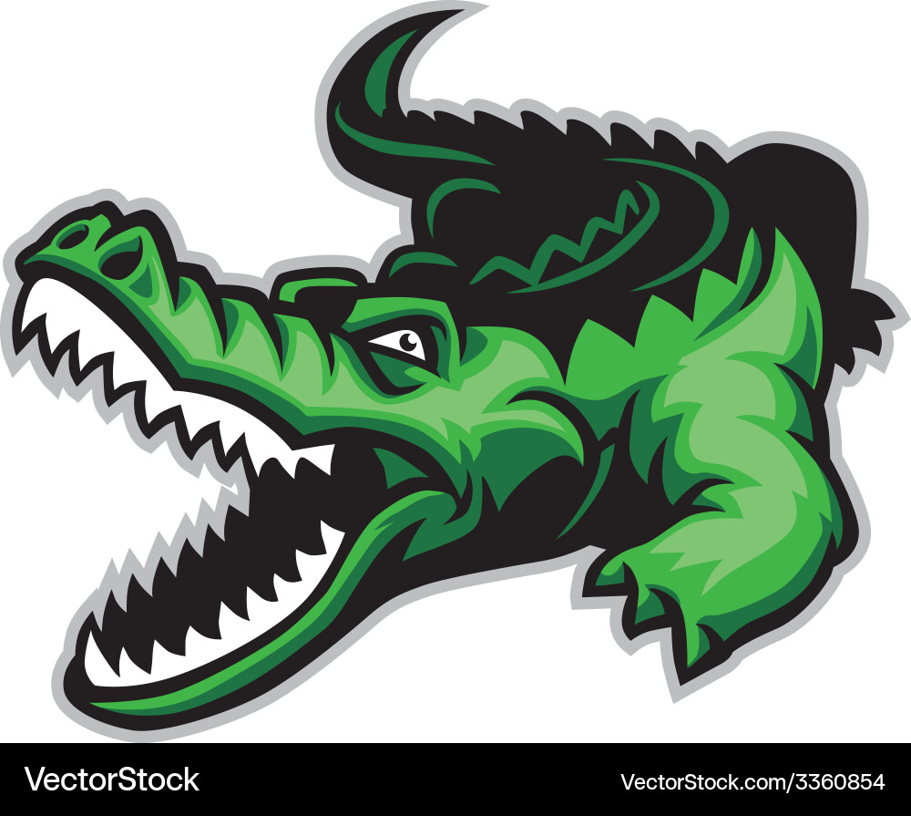 Crocodile Royalty Free Vector Image - VectorStock