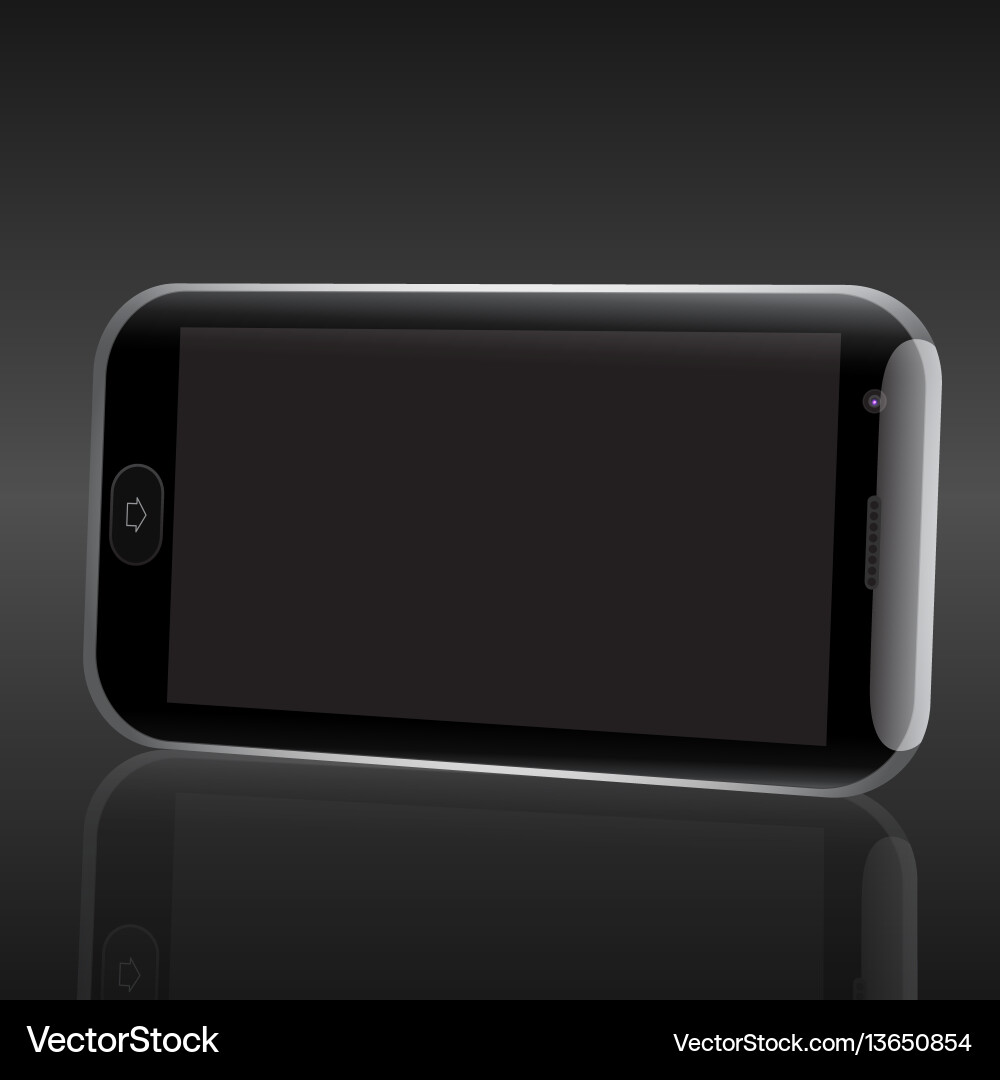 Smart phone realistic Royalty Free Vector Image
