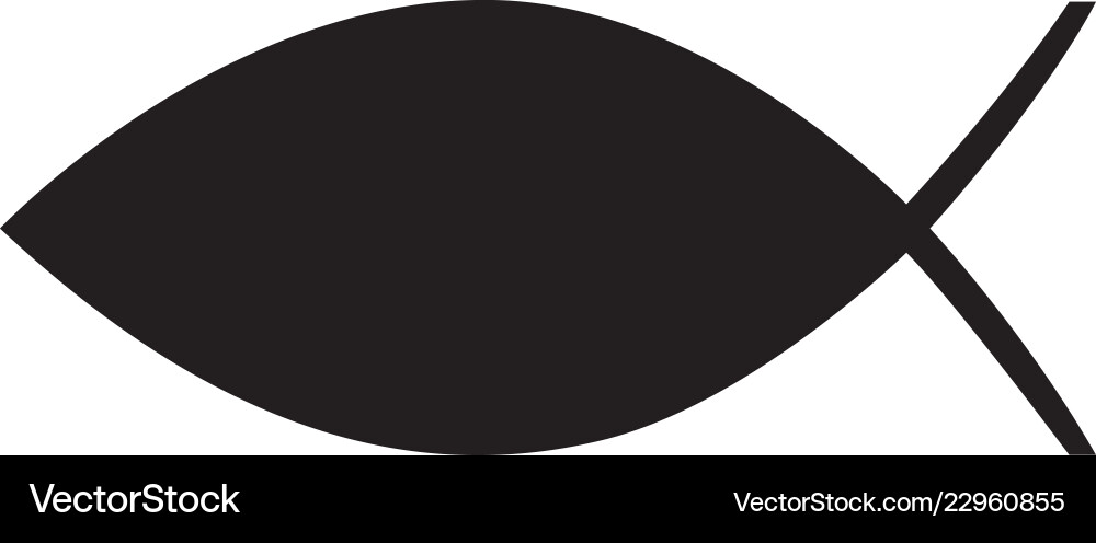 Christian Fish Silhouette Jesus Symbol Cross Svg, Jesus Printable Cut