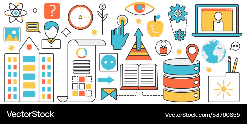 Creative solution and idea business problem Vector Image