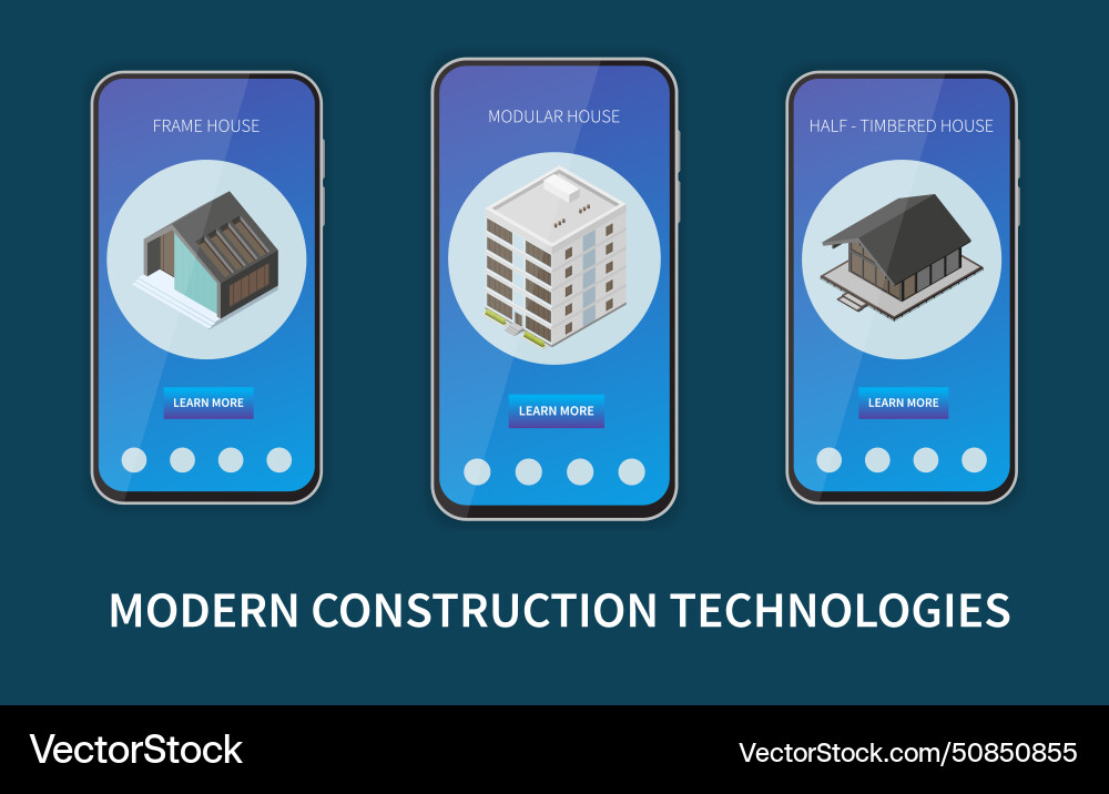 Modular frame building set Royalty Free Vector Image Modular frame building set Royalty Free Vector Image