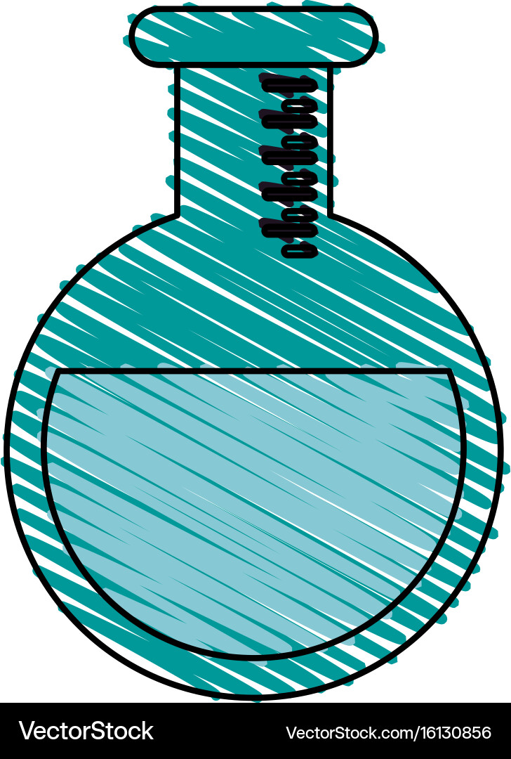 Flask Royalty Free Vector Image - VectorStock