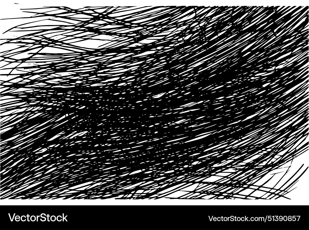 Scribble grunge texture square abstract Royalty Free Vector