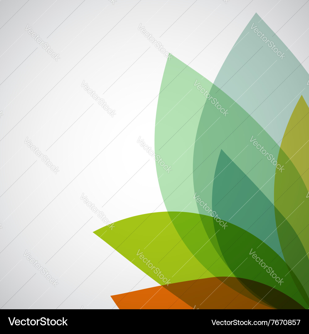Transparent Leaf Pattern Royalty Free Vector Image