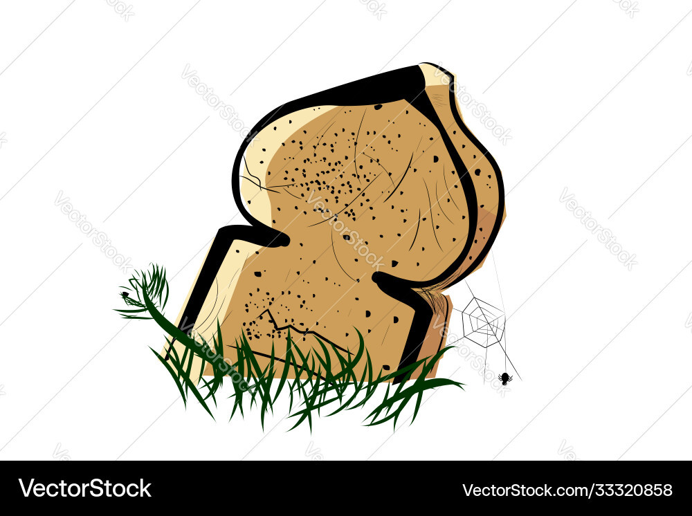 Simple doodle hand draw sketch christian stone Vector Image