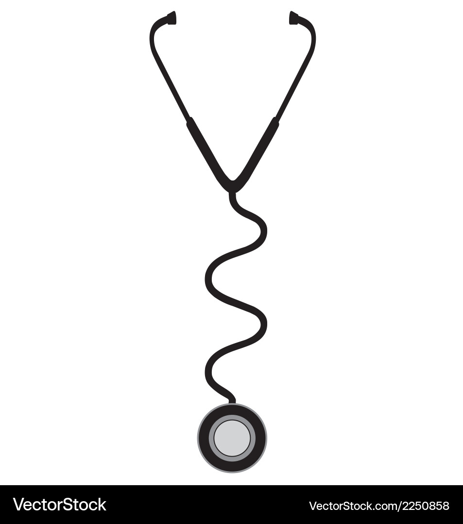 Stethoscope Royalty Free Vector Image - VectorStock