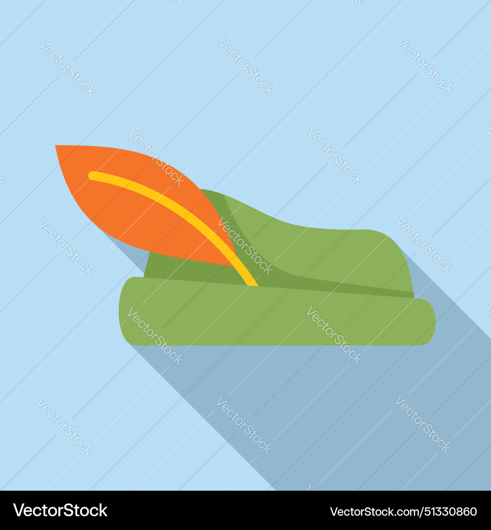 Colorful cartoon rocket launch icon Royalty Free Vector