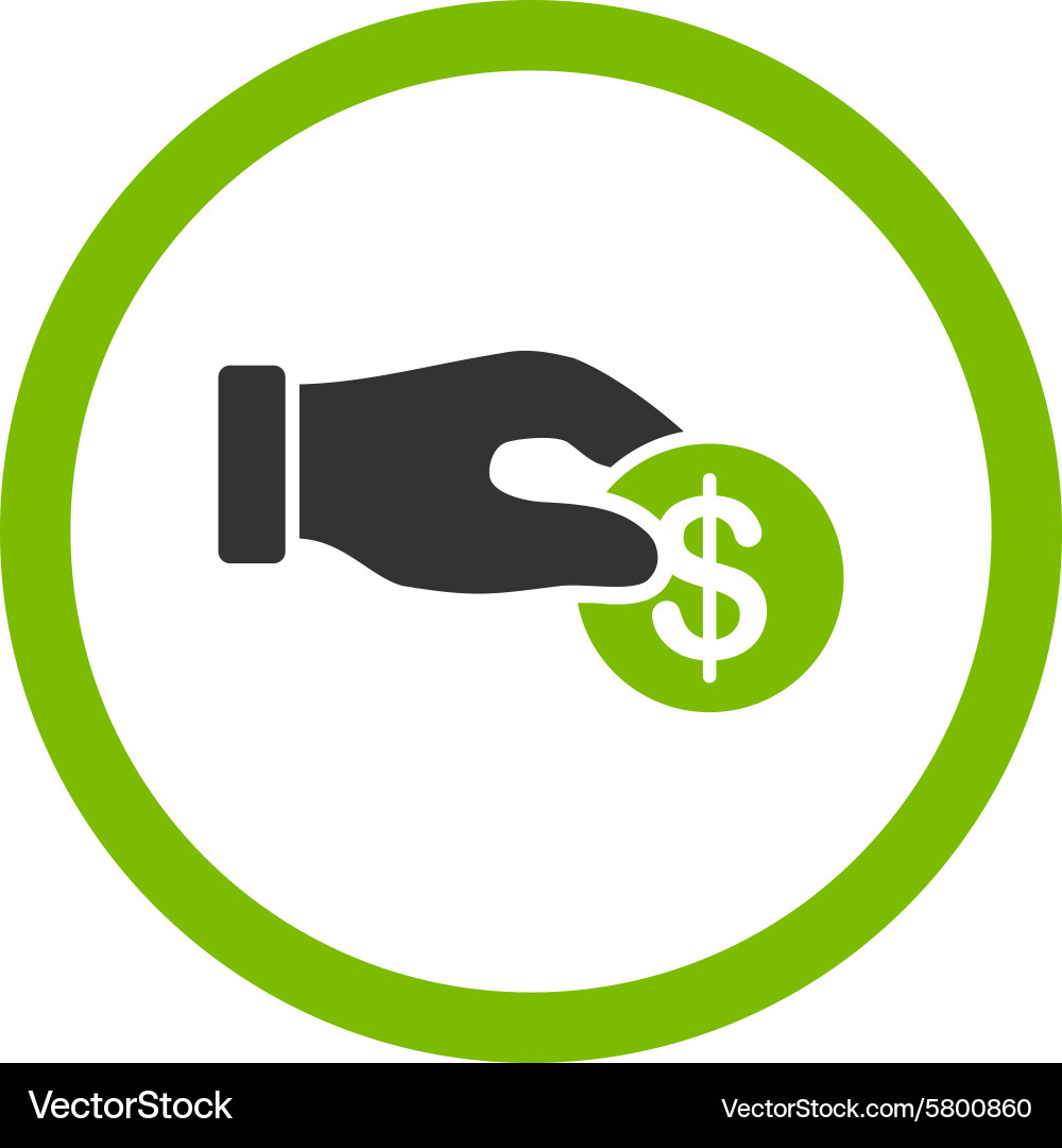 Donation icon Royalty Free Vector Image - VectorStock