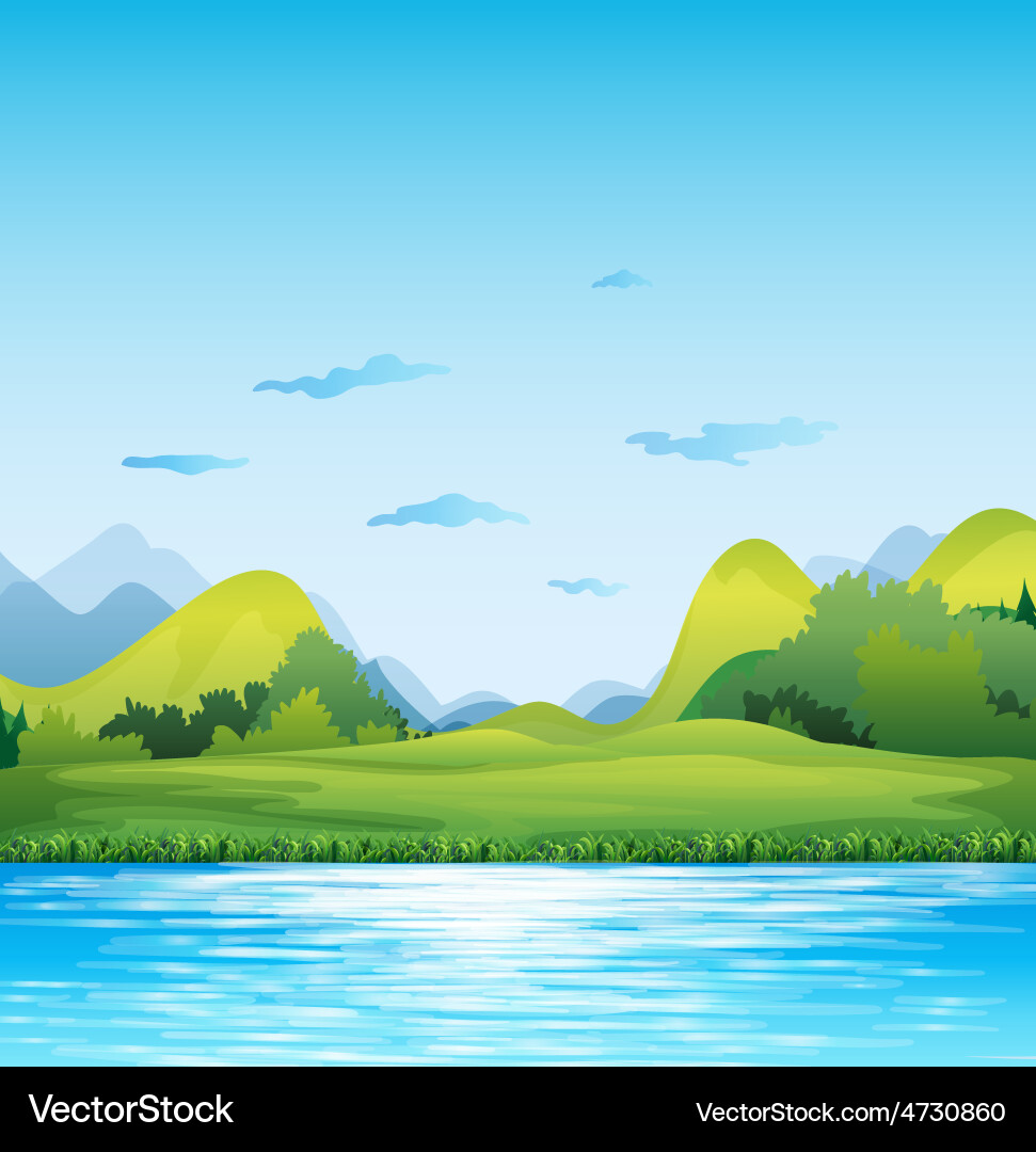 Scenery Royalty Free Vector Image - VectorStock