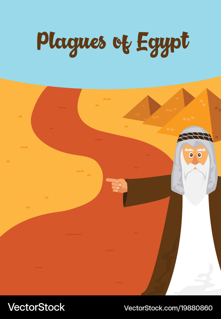 The Ten Plagues of Egypt – Royalty-Free Vector | VectorStock