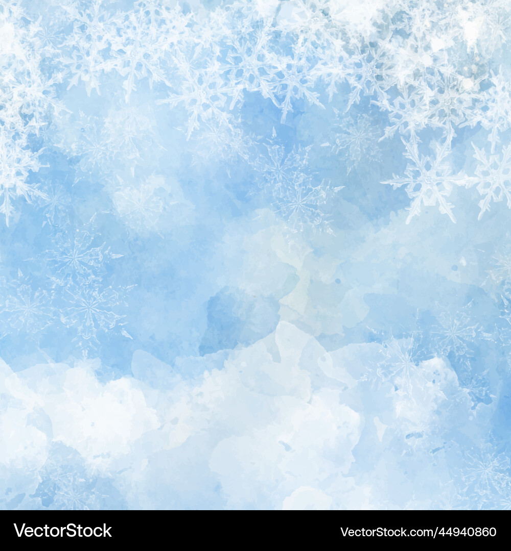 Winter Frosty Background Royalty Free Vector Image