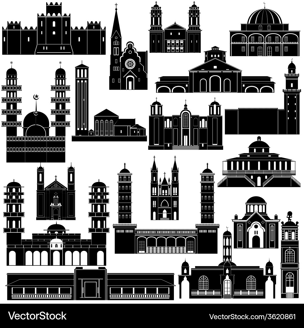 Architecture Royalty Free Vector Image - VectorStock