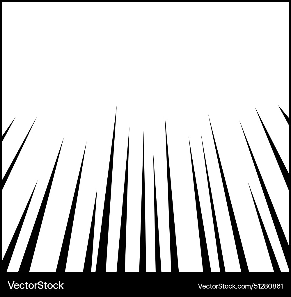 Manga speed lines effect background Royalty Free Vector