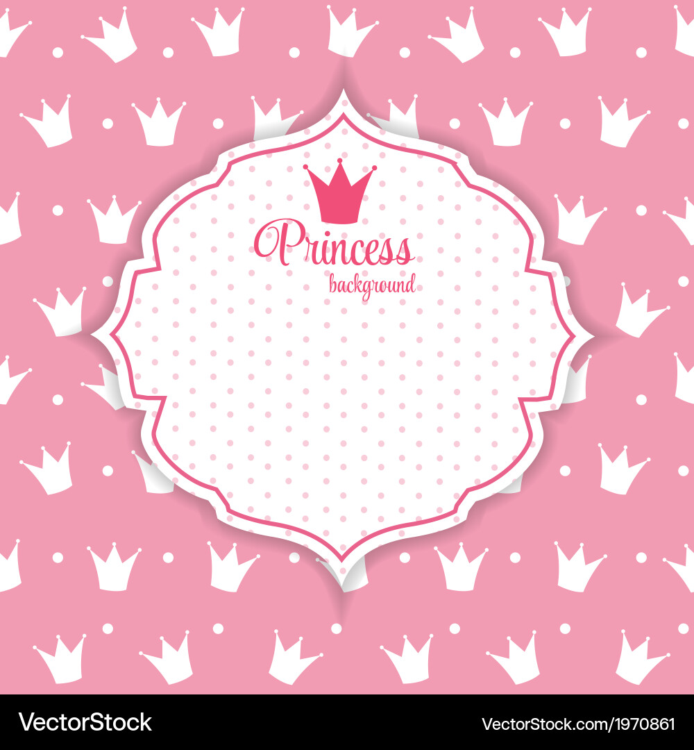 Royal Crown Background Royalty Free Vector Image