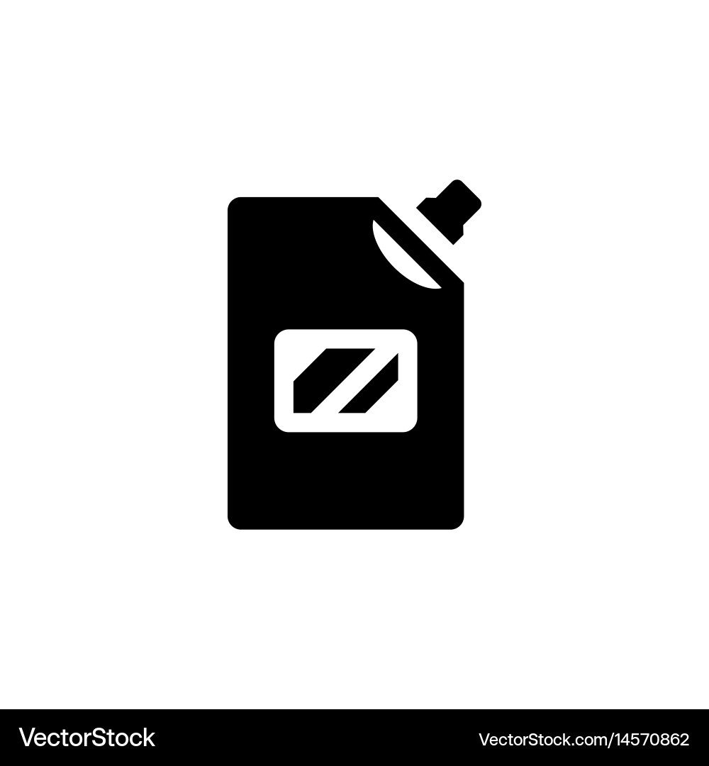 Doypack packaging icon Royalty Free Vector Image