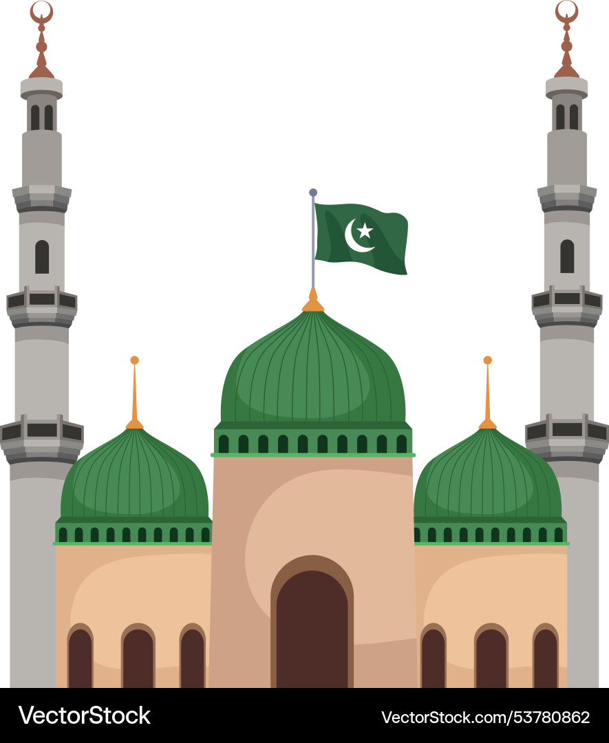 Milad Un Nabi - Islamic Birthday Celebration Vector Image