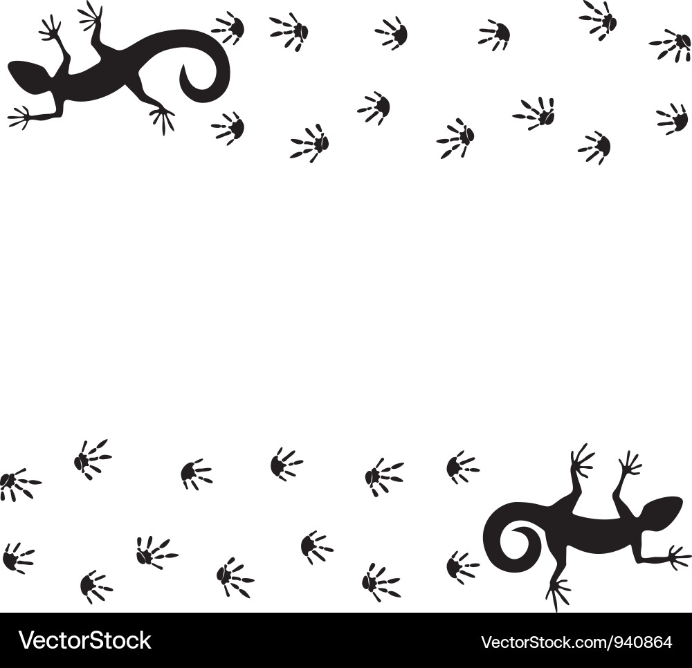 Lizards Royalty Free Vector Image - VectorStock