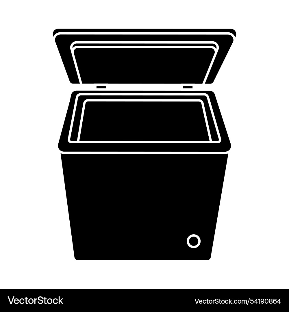 Refrigeration freezer icon Royalty Free Vector Image