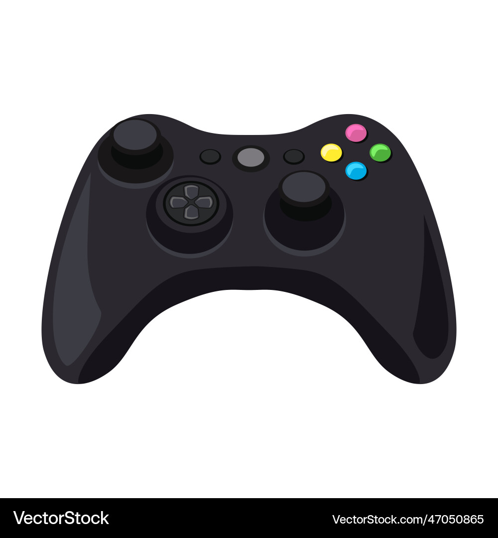 Joystick for video game Royalty Free Vector Image