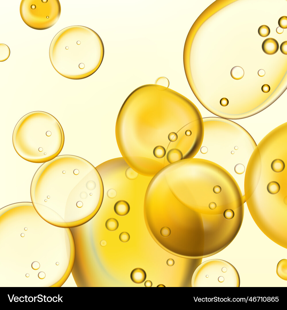 Realistic macro beauty and cosmetics clear gel Vector Image