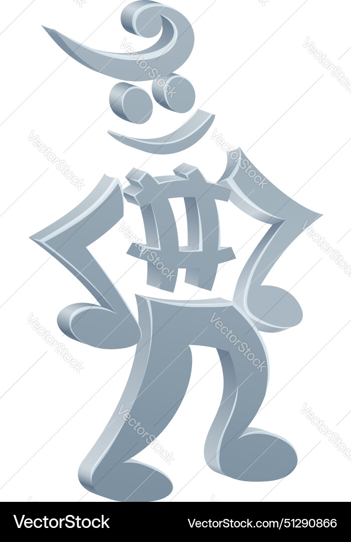 Music note mascot Royalty Free Vector Image - VectorStock