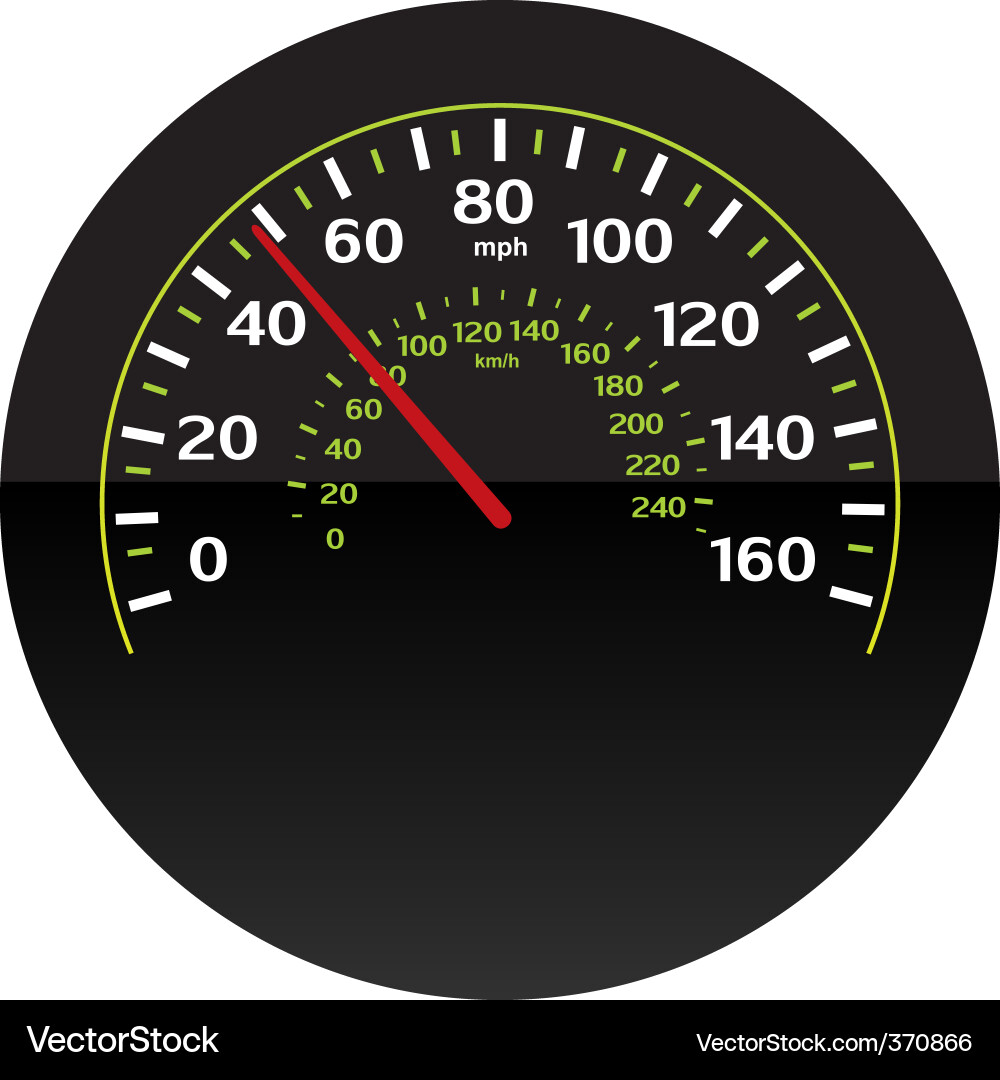 Speedometer Royalty Free Vector Image - VectorStock