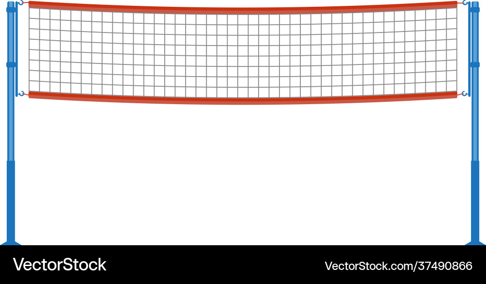 Volleyball net Royalty Free Vector Image - VectorStock