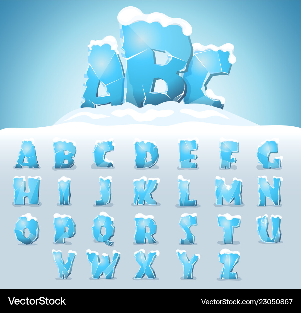 Christmas Font Letter M Vector Images (over 110)