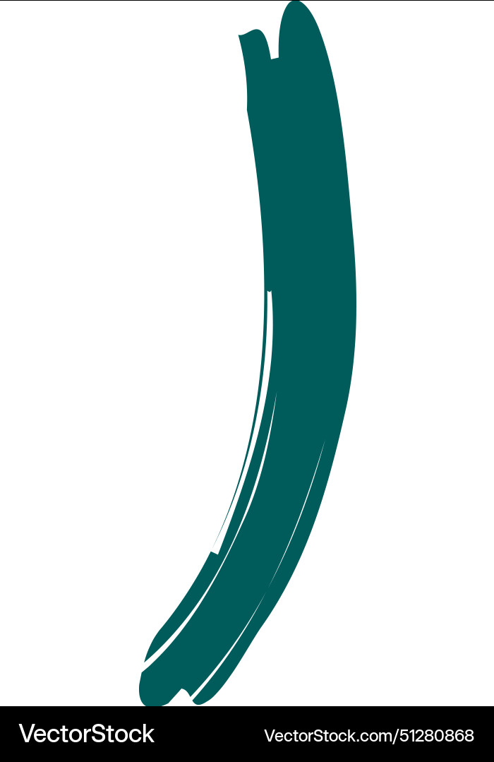 Hand drawn brush stroke Royalty Free Vector Image