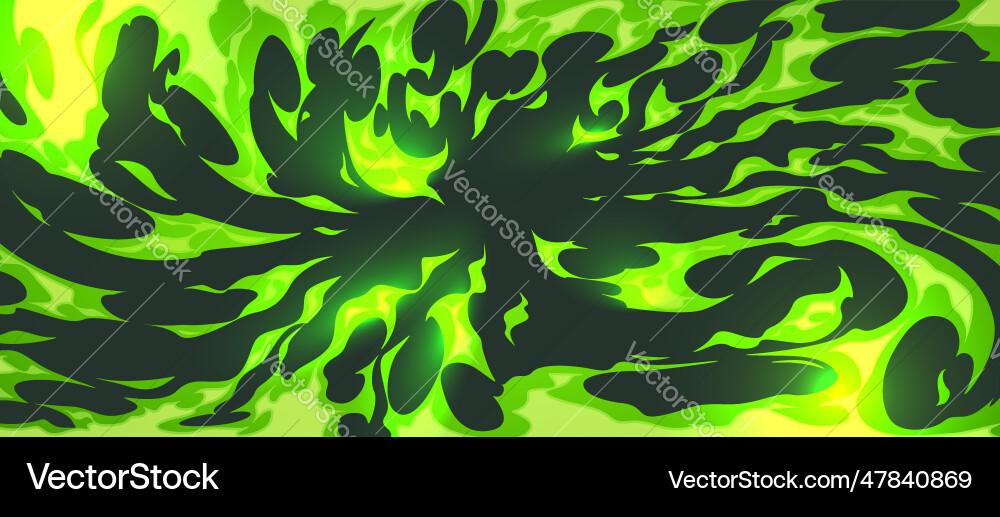 Neon Green Liquid Splash Royalty Free Vector Image