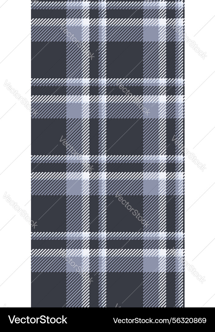 Subtle Grey and White Plaid Royalty Free Vector Image