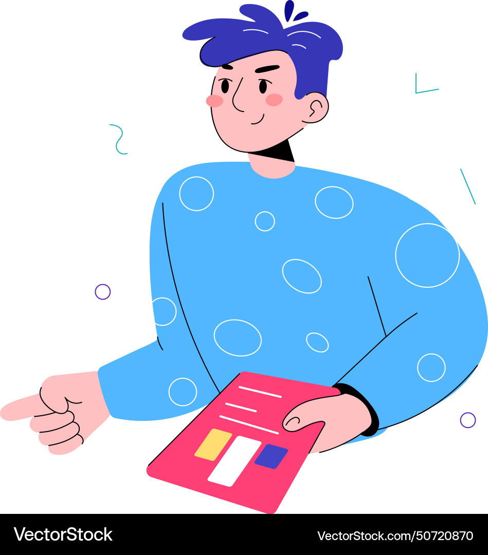 Analytical report Royalty Free Vector Image - VectorStock