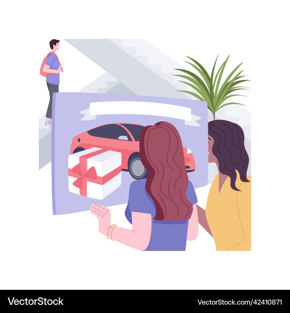 Advertising screens isolated cartoon Royalty Free Vector