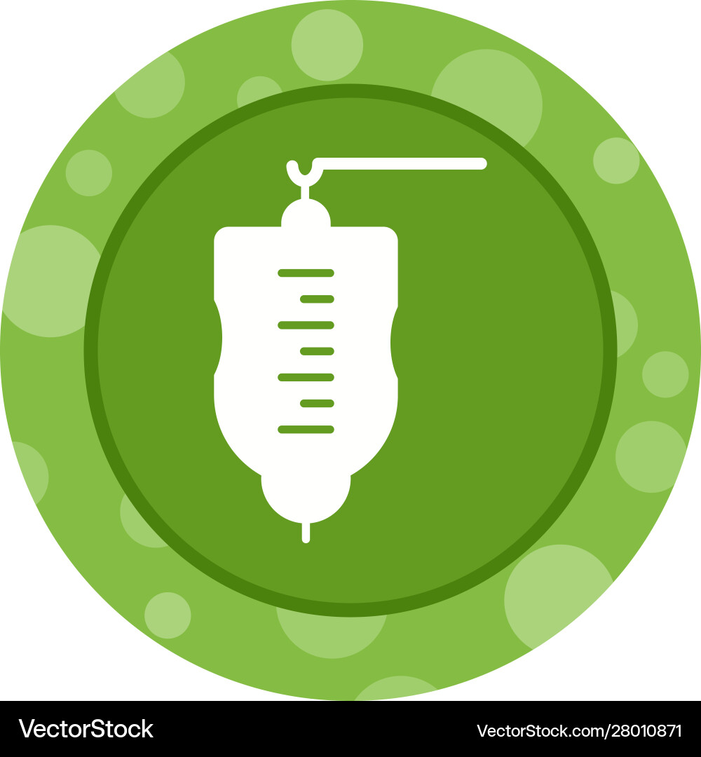 Beautiful drip glyph icon Royalty Free Vector Image