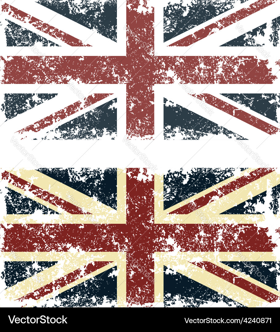 Distressed British Flag Vector Images (over 100)